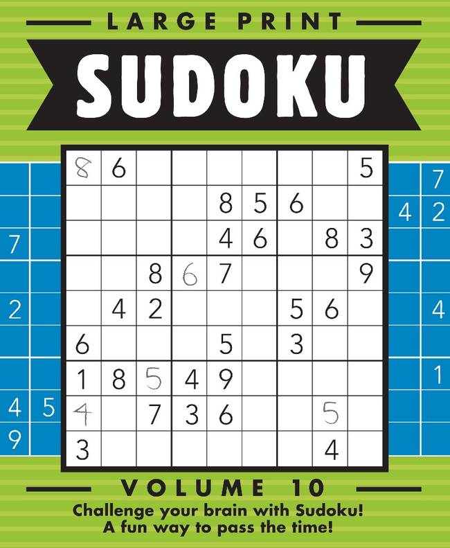 Large Print Sudoku Vol 10 by Beaver Books