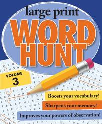 Large Print Word Hunt Vol 3 By Beaver Books